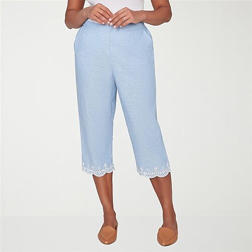 Click here for Alfred Dunner Caribbean Blues Womens Misses Short... prices