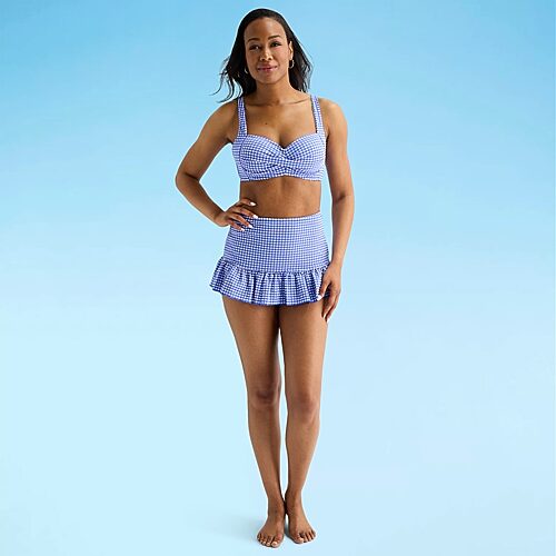 Click here for Liz Claiborne Womens Swim Skirt  12  Blue prices