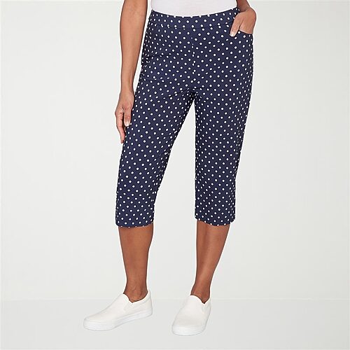 Click here for Alfred Dunner Port Side Womens Straight Capri Pant... prices