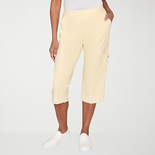 Click here for Alfred Dunner Out Of The Blue Womens Straight Capr... prices