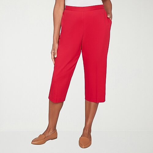 Click here for Alfred Dunner Lady Liberty Womens Straight Capri P... prices
