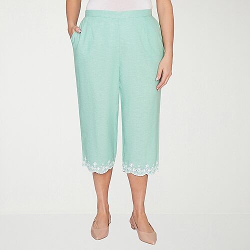 Click here for Alfred Dunner Caribbean Blues Womens Plus Straight... prices