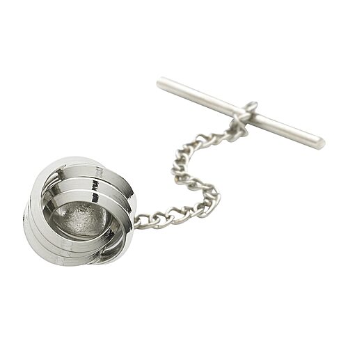 Click here for Tie Tack  One Size  Gray prices