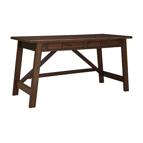 Signature Design by Ashley Baldridge Home Office Large Leg Desk  One Size  Brown