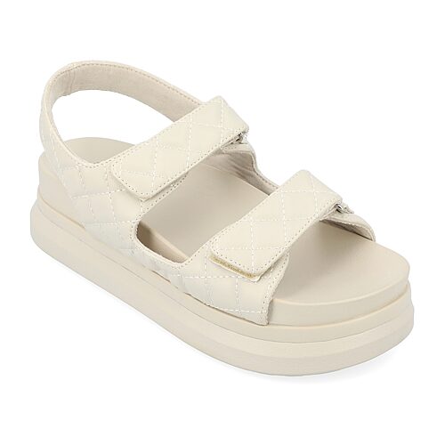 Click here for Journee Collection Debby Womens Adjustable Strap F... prices