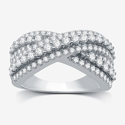 Click here for Womens 5.5MM 1 1/2 CT. T.W. Lab Grown White Diamon... prices