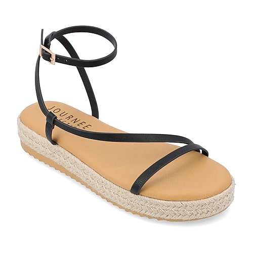 Click here for Journee Collection Womens Odelia Ankle Strap Flat... prices