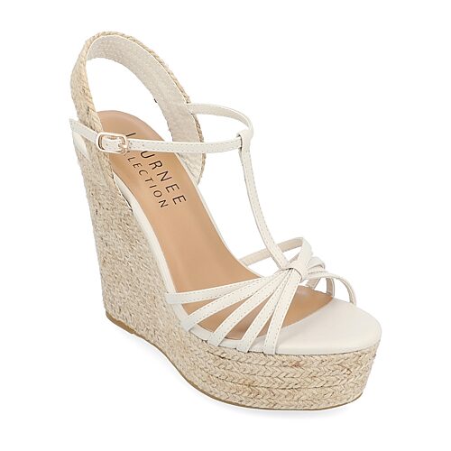 Click here for Journee Collection Womens Yara Wedge Sandals  11 M... prices