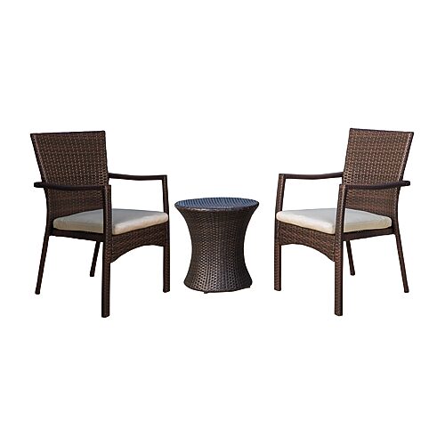 Click here for Corsica 3-pc. Conversation Set  One Size  Brown prices