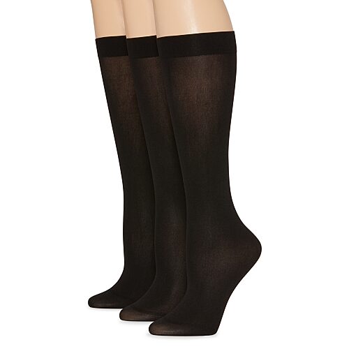 Click here for Mixit Womens 3 Pair Trouser Socks  10-13  Black prices