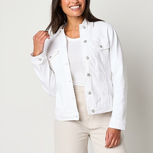 Click here for Gloria Vanderbilt Amanda Womens Denim Jacket  X-la... prices