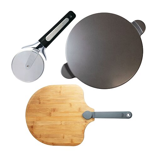 Click here for Old Stone 3pc Glazed Pizza Stone Set. Set includes... prices
