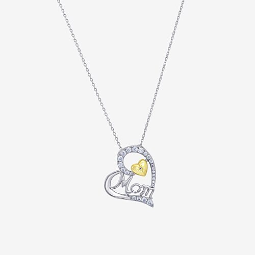 Click here for Womens White Cubic Zirconia Sterling Silver Heart... prices
