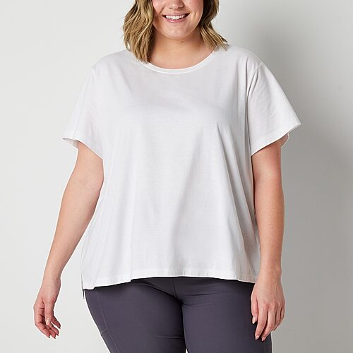 Click here for Xersion Womens Cotton Crew Neck Short Sleeve T-Shi... prices