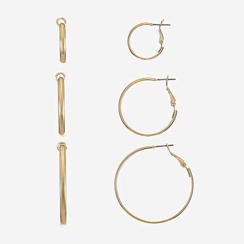 Click here for Liz Claiborne Hoop Womens Surgical Steel Hypoaller... prices