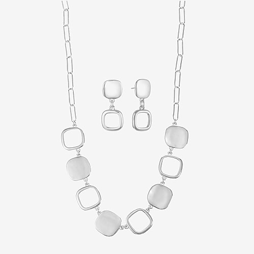Click here for Liz Claiborne Collar Necklace And Drop Earring Wom... prices