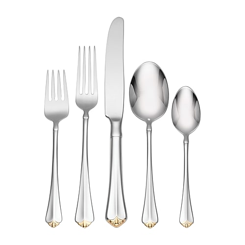 Click here for Oneida Golden Juilliard 5-pc. 18/10 Stainless Stee... prices