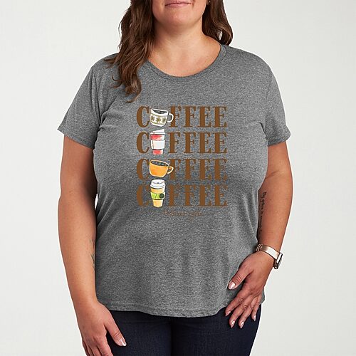 Click here for Hybrid Apparel Plus Size Gilmore Girls Coffee Repe... prices