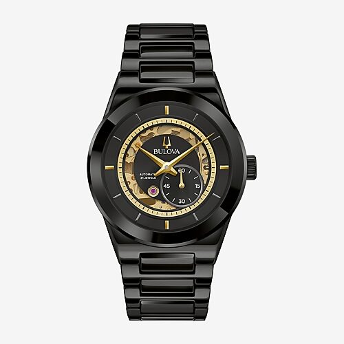 Click here for Bulova Millennia Mens Automatic Black Bracelet Wat... prices
