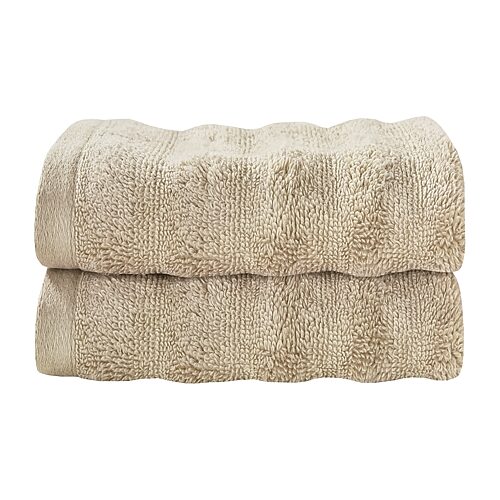 Click here for Queen Street Crete 2-pc. Washcloth  One Size  Beig... prices