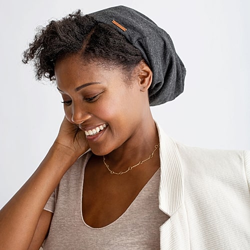 Click here for Grace Eleyae Gray Adjustable Slap | Satin Lined Ca... prices