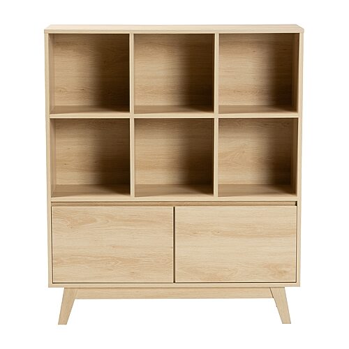 Click here for Danina 2-Shelf Cube Unit Bookshelf  One Size  Brow... prices