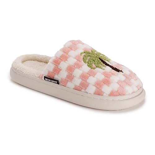 Click here for Muk Luks Womens Joss Scuff - Pink prices