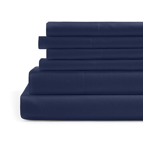 Click here for Home Expressions Cool And Crisp 6pc Cotton Percale... prices