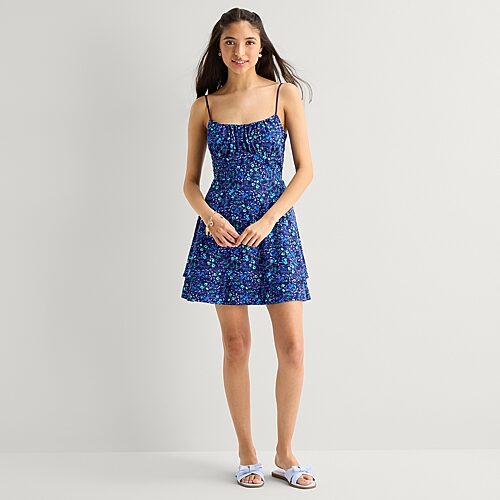 Click here for Emerald Sundae Womens Juniors Square Neck Sleevele... prices