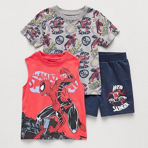 Click here for Toddler Boys Marvel Spiderman 3-pc. Short Set  2t... prices