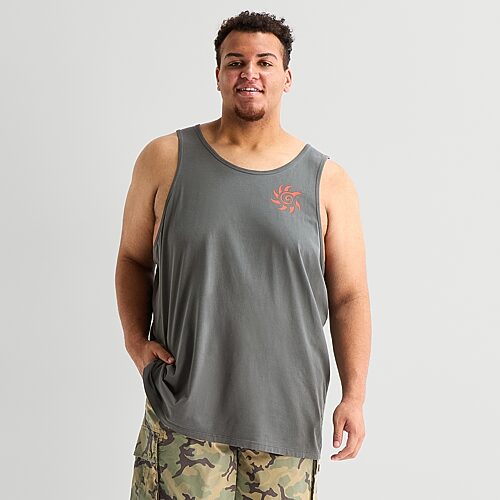 Click here for Arizona Mens Crew Neck Sleeveless Big and Tall Tan... prices
