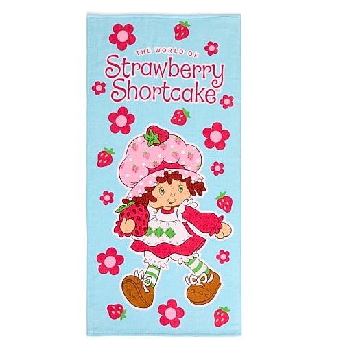 Click here for Strawberry Shortcake Beach Towel  One Size  Blue prices