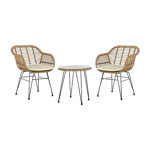 Click here for Alton 3PC Lounge Set - Brown/white prices