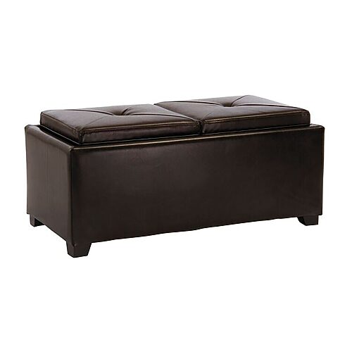 Click here for Maxwell Storage Ottoman  One Size  Brown prices