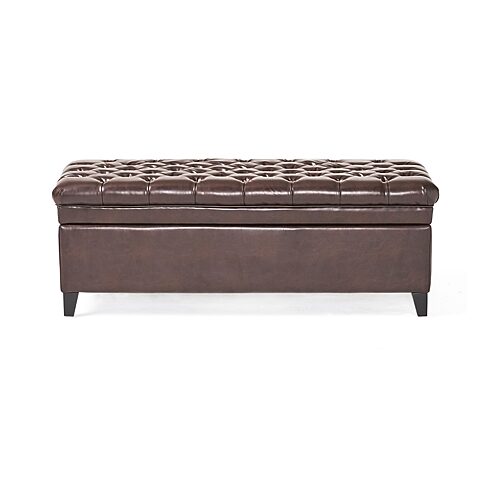 Click here for Juliana Storage Ottoman  One Size  Brown prices
