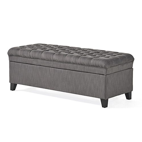 Click here for Juliana Storage Ottoman  One Size  Gray prices