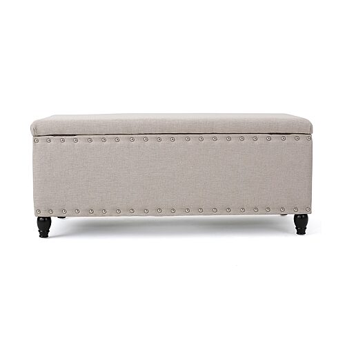 Click here for Tatiana Storage Ottoman  One Size  Beige prices
