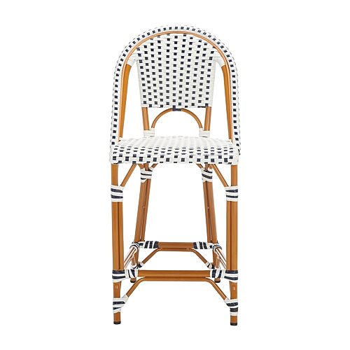 Safavieh California Counter Height Bar Stool  One Size  White
