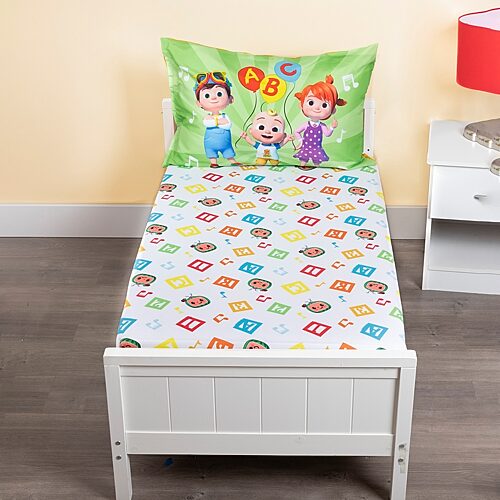 Click here for Nojo 2-pc. Cocomelon Crib Sheet  One Size  Green prices