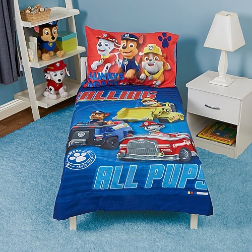 Click here for Stevens Baby Boom Paw Patrol 4-pc.Toddler Bedding... prices