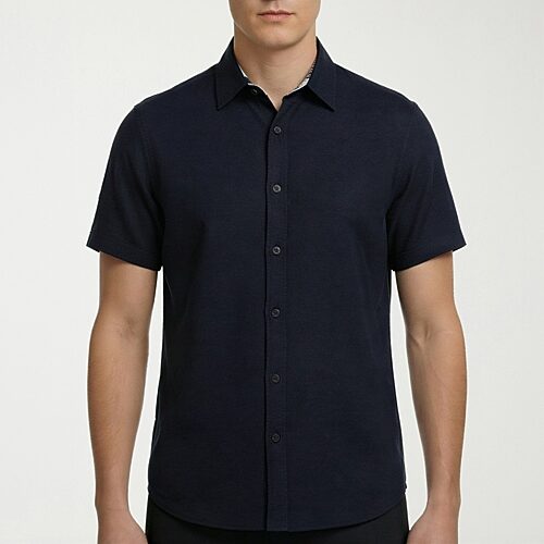 Click here for Report Collection Linen Blend Mens Short Sleeve Mo... prices