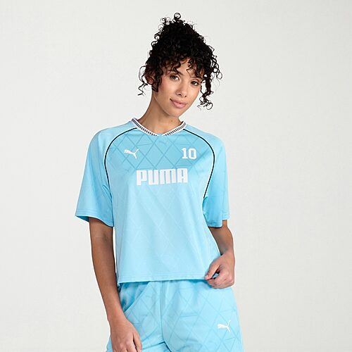Click here for PUMA Jersey Womens Crew Neck Short Sleeve Active C... prices