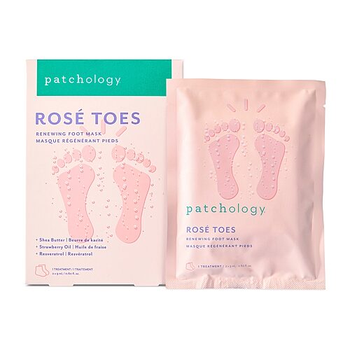 Click here for Patchology Rose Toes Foot Mask  One Size prices