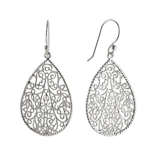 Click here for Silver Reflections Womens Pure Silver Over Brass D... prices