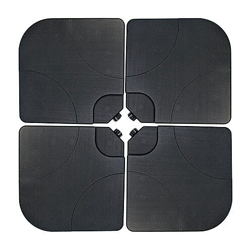 Click here for 4-Piece Cantilever Umbrella Base Plates Set -For C... prices