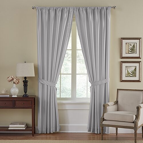 Click here for Threadmade Versailles Solid Curtain Panel prices