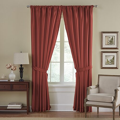 Click here for Threadmade Versailles Solid Curtain Panel prices