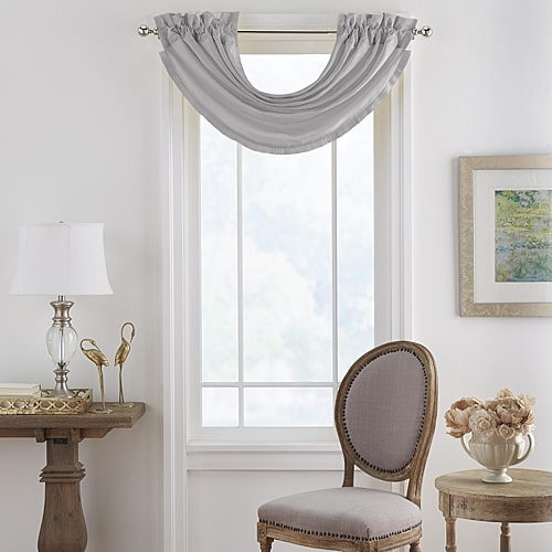 Click here for Elrene Home Fashions Versailles Faux Silk Waterfal... prices