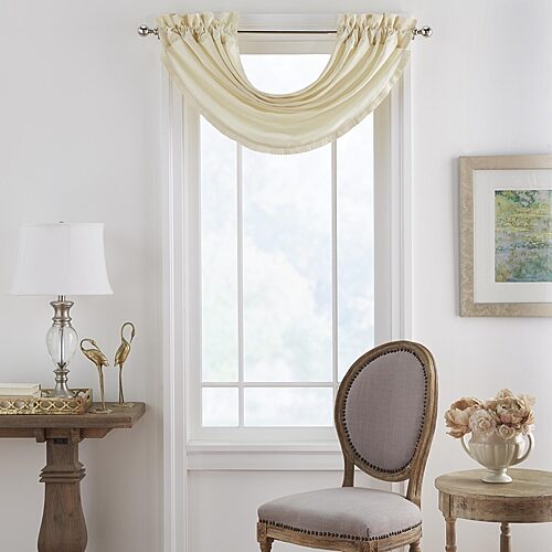 Click here for Elrene Home Fashions Versailles Faux Silk Waterfal... prices