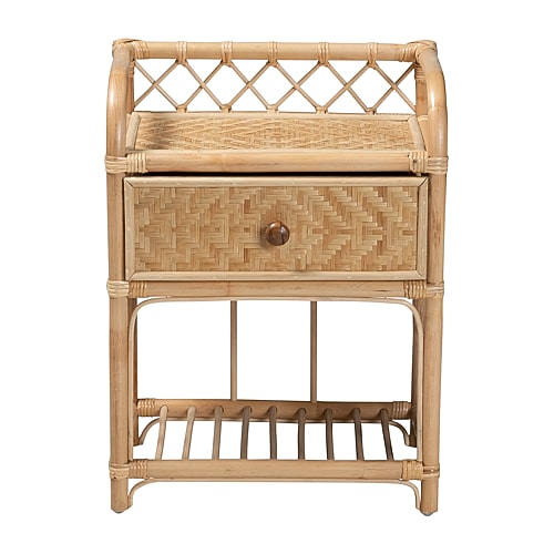 Click here for Kobie 1-Drawer Nightstand  One Size  Brown prices